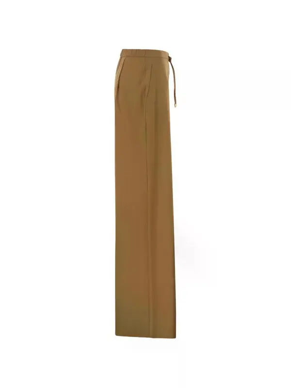 Max Mara Drawstring Wide-leg Trousers