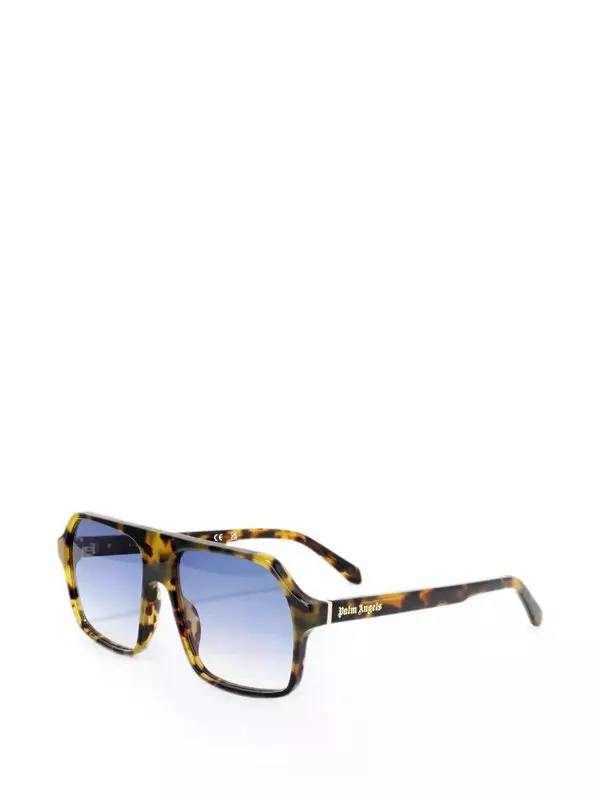 Palm Angels Tortoiseshell-effect Sunglasses