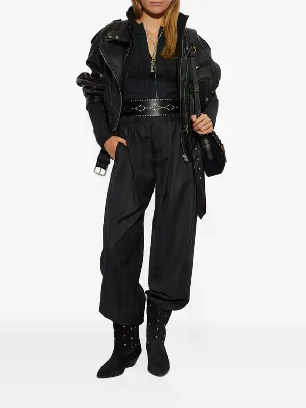 Isabel Marant Étoile Mayera Pinstripe Wool Trousers
