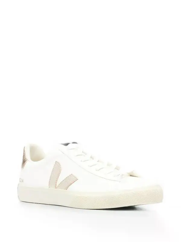 VEJA Logo-patch Leather Sneakers