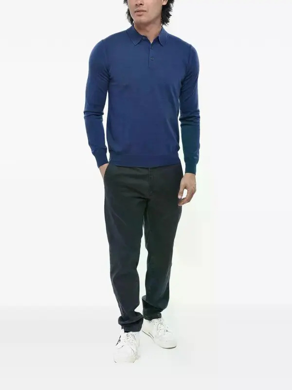 PAOLO PECORA Long-sleeve Polo Shirt