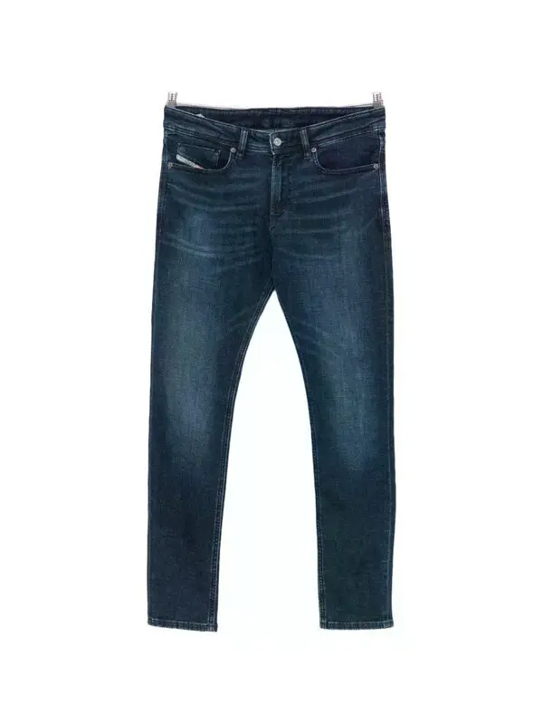 DIESEL® 1979 Sleenker Logo-patch Jeans - Blue