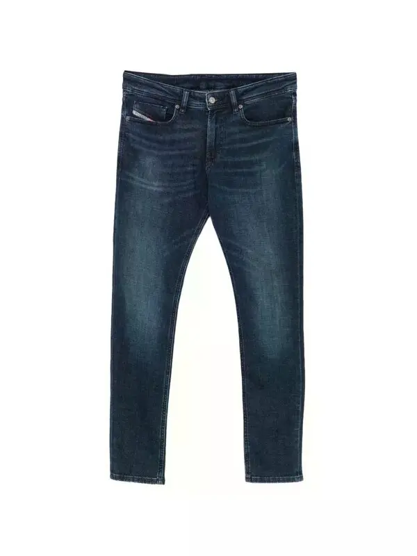 DIESEL® 1979 Sleenker Logo-patch Jeans - Blue