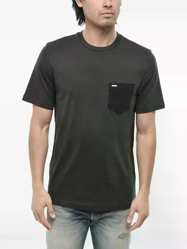DIESEL® Chest-pocket T-shirt - Grey