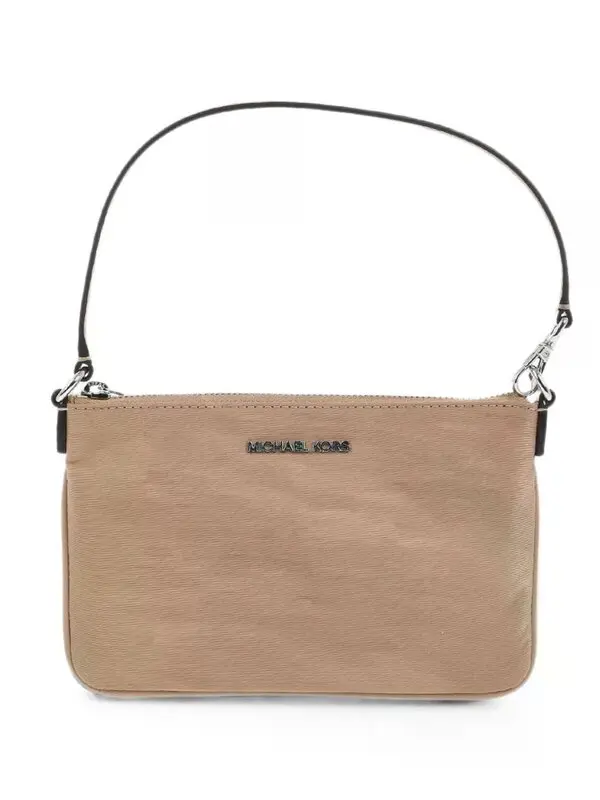 Michael Kors Logo-plaque Top-handle Tote Bag - Neutrals