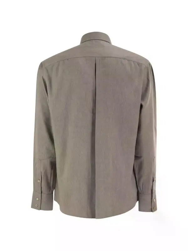 Brunello Cucinelli Button-down Box-pleat Shirt