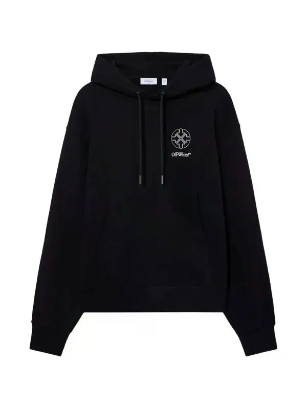 Off-White Half Arrow Skate Hoodie - Black