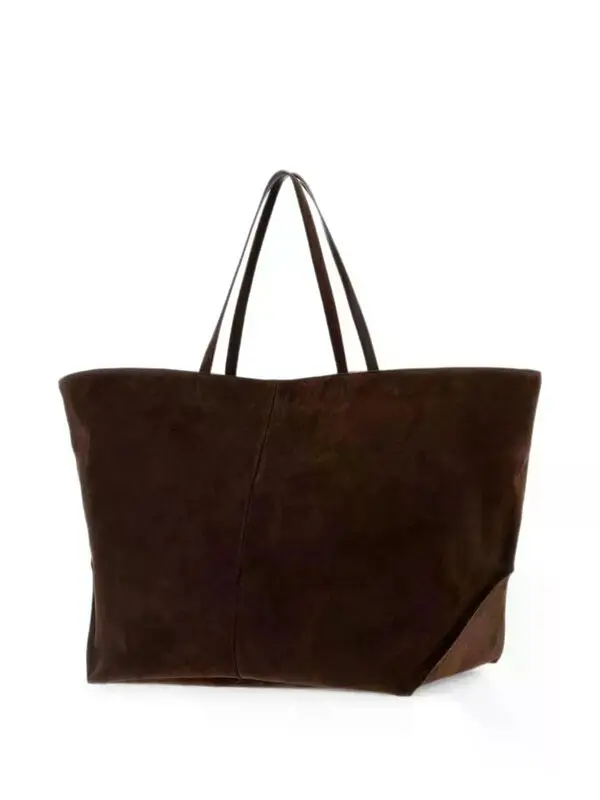 JIL SANDER Linea Suede Tote Bag