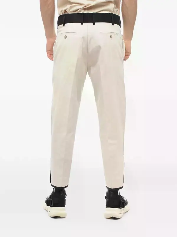 Neil Barrett Tom Contrasting-waistband Tailored Trousers