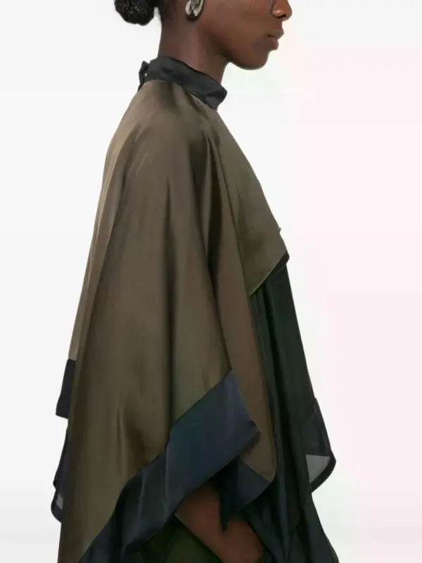 Sacai Layered Asymmetric Hem Blouse