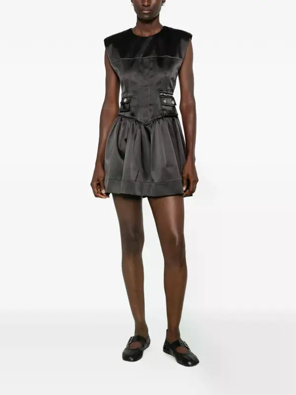 GANNI Corset-style Mini Dress