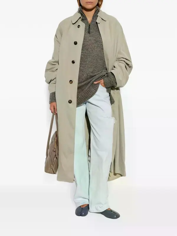 MAISON MARGIELA Quarter-zip Stand-up Collar Sweater