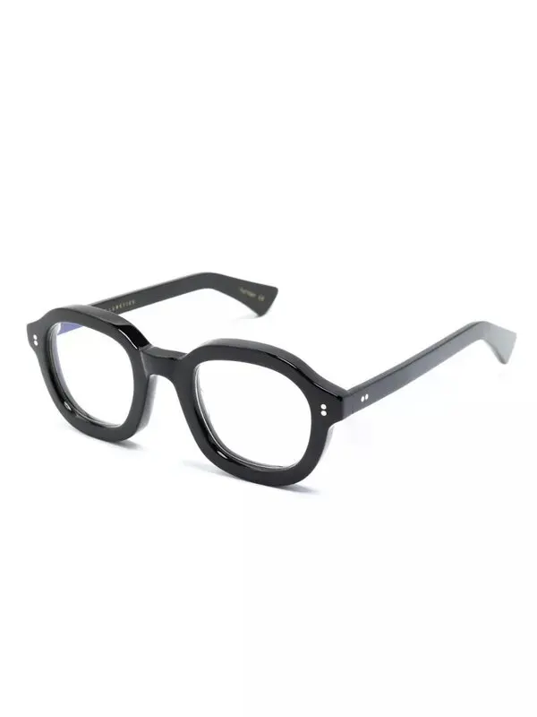 LESCA Round-frame Optical Glasses