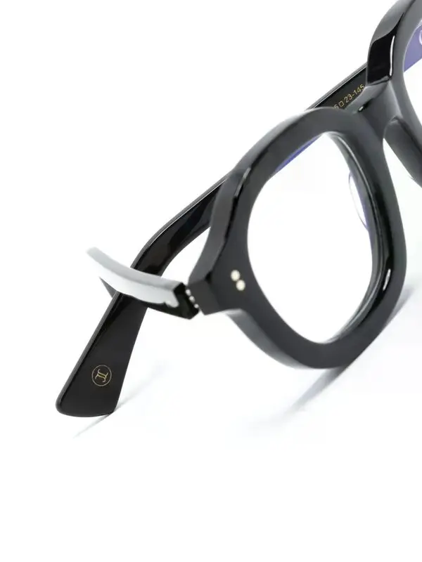LESCA Round-frame Optical Glasses