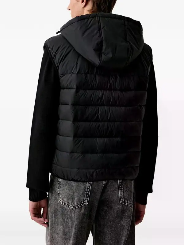 Karl Lagerfeld Quilted Hooded Gilet
