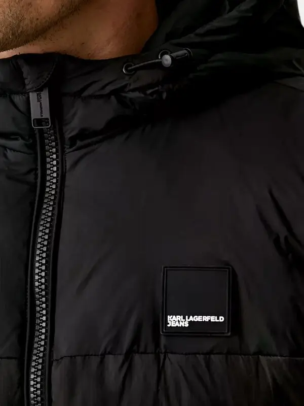 Karl Lagerfeld Quilted Hooded Gilet