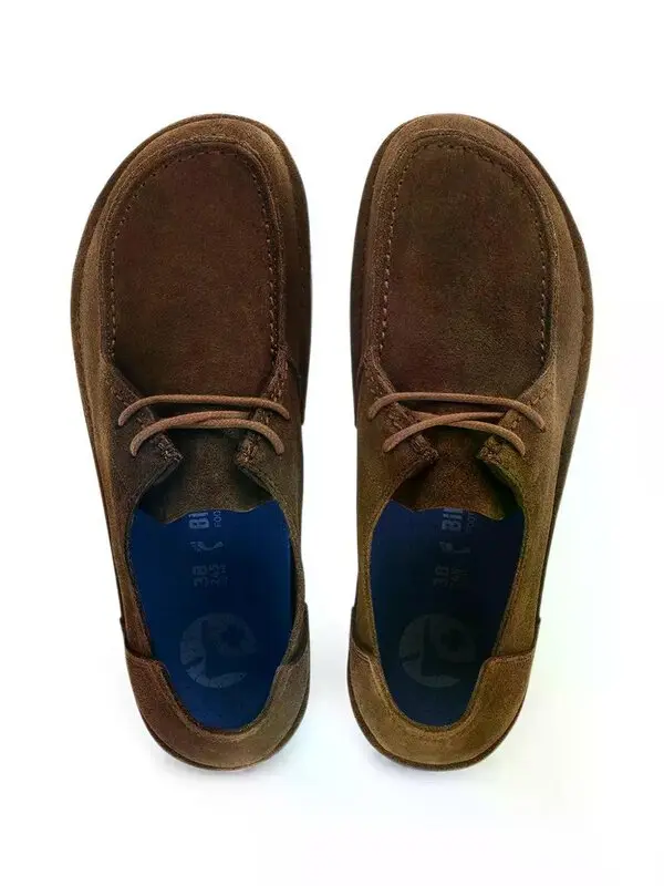 BIRKENSTOCK Suede Lace-up Loafers