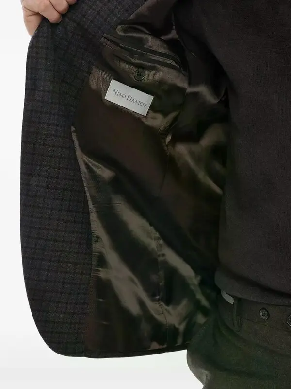 Corneliani Checked Blazer