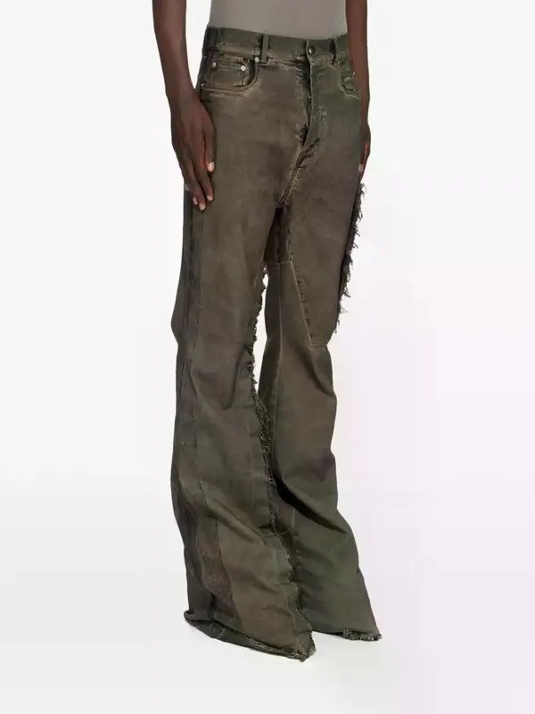 Rick Owens Bolan Frayed Jeans