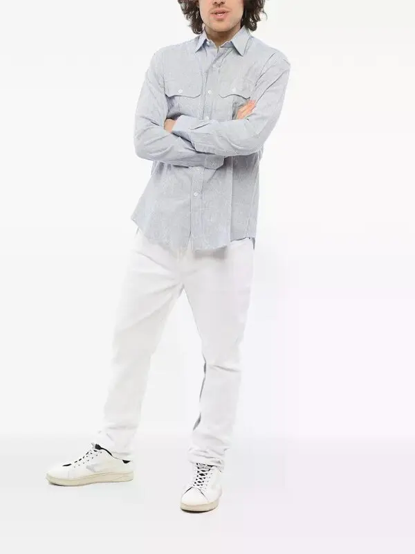 SALVATORE PICCOLO Alberto Striped Shirt