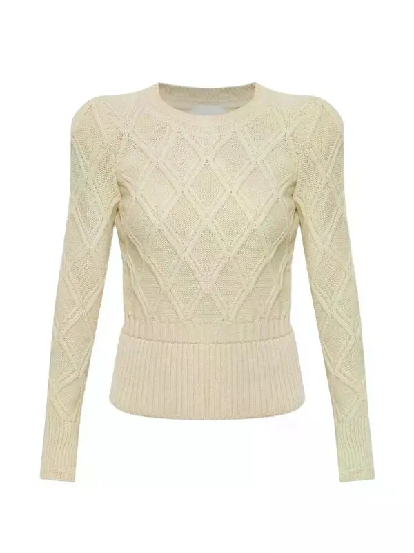 Isabel Marant Étoile Holly Diamond-knit - Neutrals