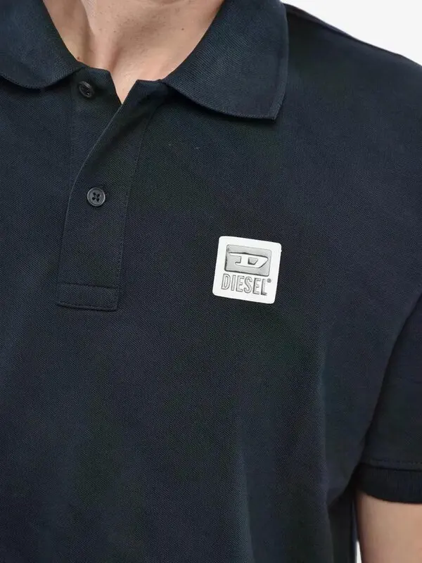 DIESEL® Logo-patch Polo Shirt