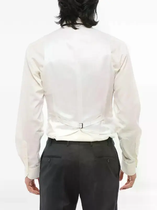 Corneliani Polka-dot Welt-pocket Waistcoat