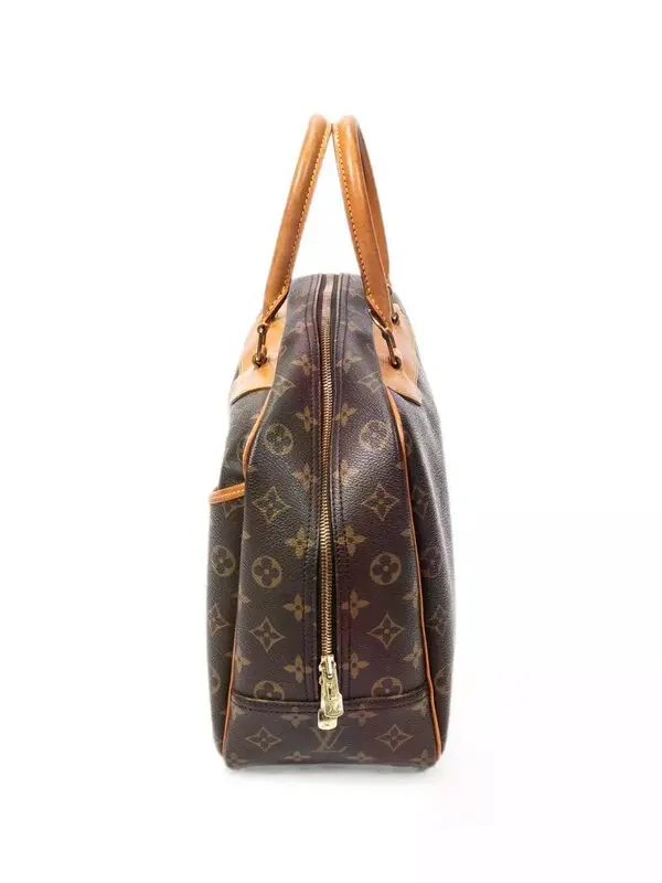 LOUIS VUITTON Deauville Monogram Tote Bag - Brown