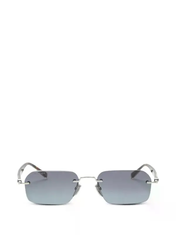 Gucci Rimless Interlocking G Sunglasses