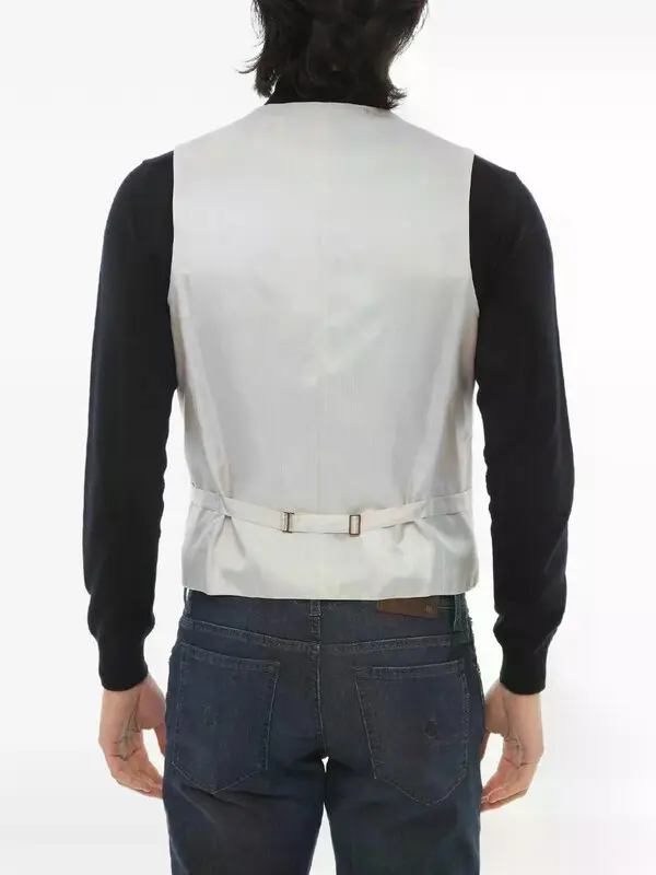Corneliani Single-breasted Sleeveless Waistcoat