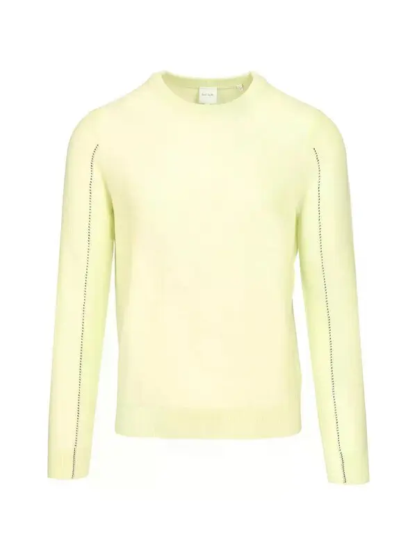 Paul Smith Merino-wool Crew-neck Sweater - Yellow