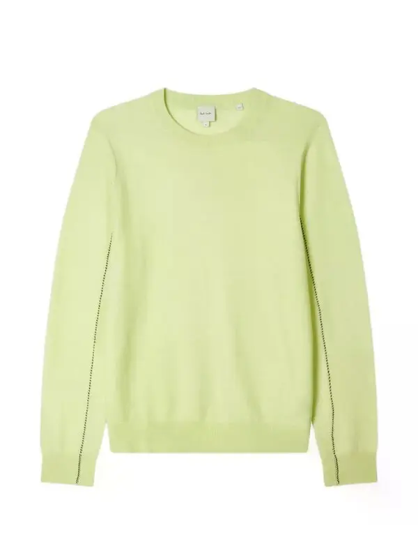 Paul Smith Merino Wool Crew Neck Sweater - Yellow