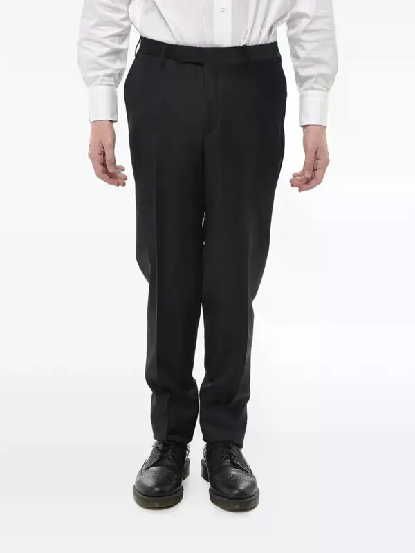 Corneliani Slim-fit Wool Trousers - Blue