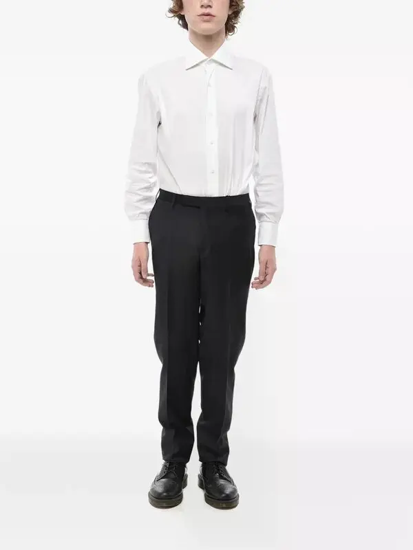 Corneliani Slim-fit Wool Trousers - Blue