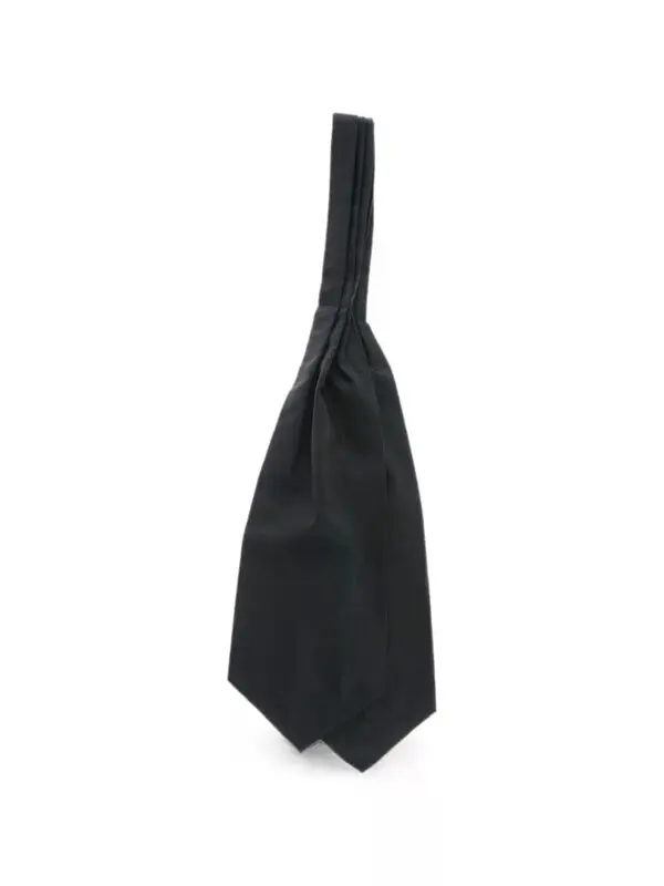 Corneliani Striped Ascot Tie - Blue