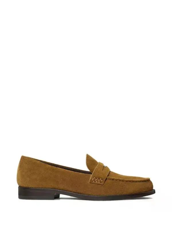 Tory Burch Classic Penny Loafers - Brown