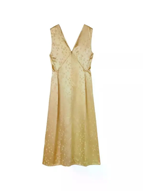 RETORI Sleeveless Midi Dress - Gold