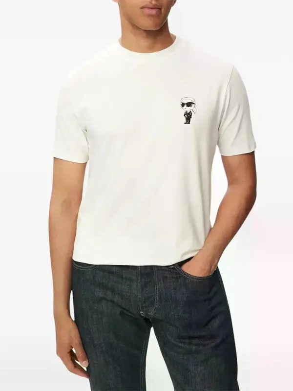 Karl Lagerfeld Short-sleeves T-shirt - White