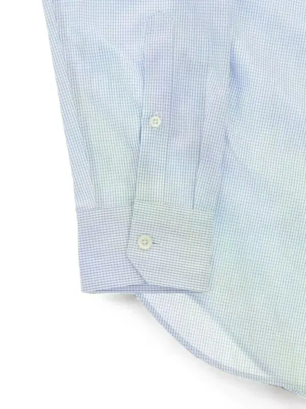 Corneliani Checked-pattern Slim-fit Shirt