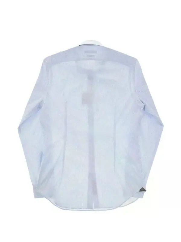 Corneliani Checked-pattern Slim-fit Shirt