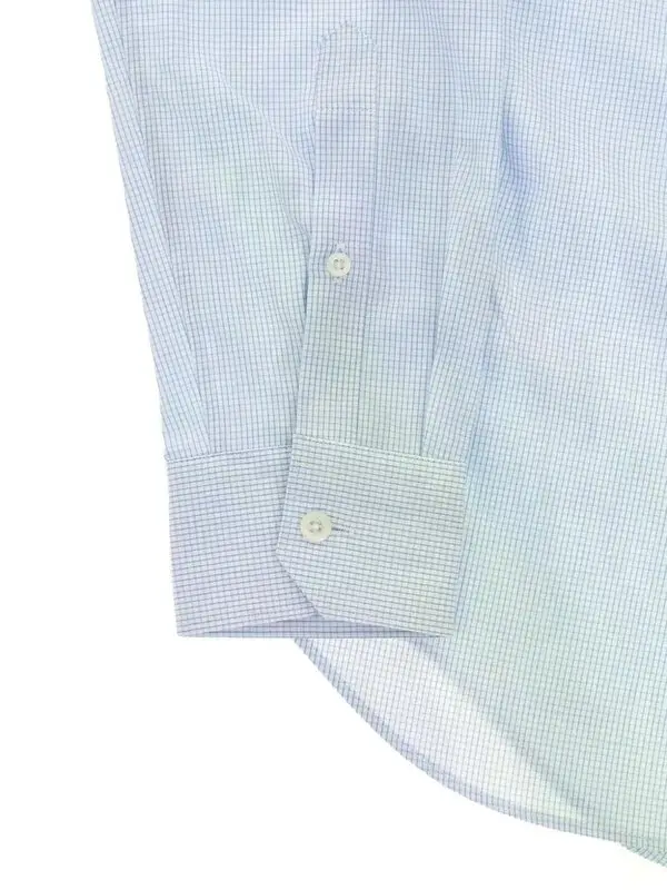 Corneliani Checked-pattern Slim-fit Shirt