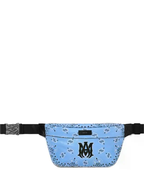 Amiri Bum Bag Bandana - Blue