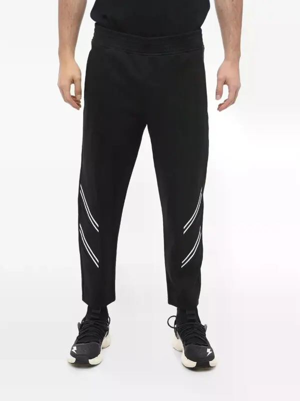 Neil Barrett Slim Fit Track Pants - Black