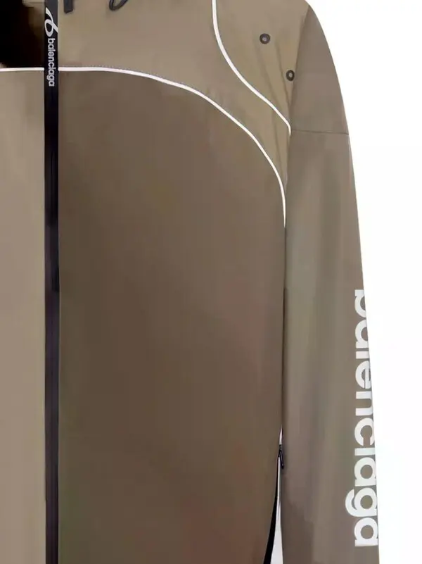 Balenciaga Piped Hooded Jacket