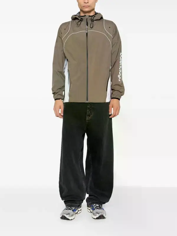 Balenciaga Piped Hooded Jacket