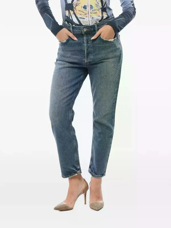 AGOLDE Riley Straight-fit Jeans - Blue