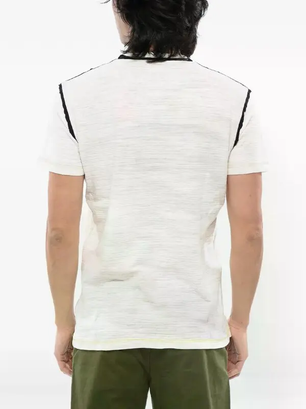 DIESEL® Logo-print Slub-cotton T-shirt