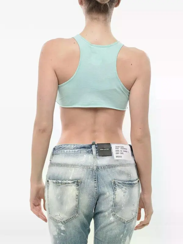 Dsquared2 Logo-detail Cropped Top