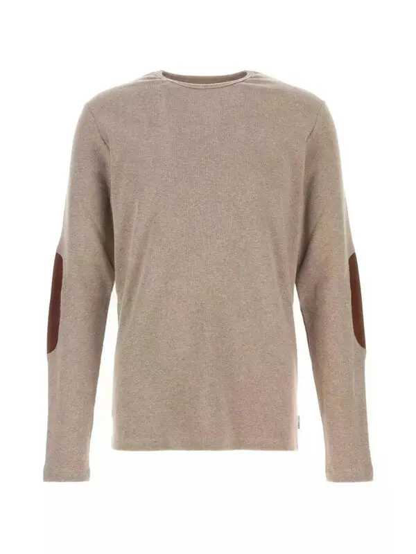 MAISON MARGIELA Elbow-patch Ribbed Sweater - Neutrals