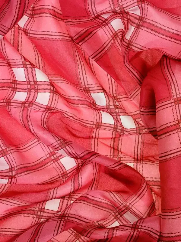 Dsquared2 Checked-pattern Tassel-trim Scarf
